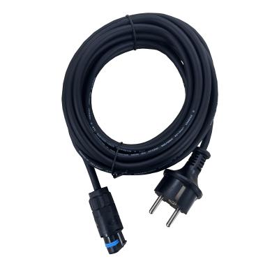 China European Standard Dual Plug Power Harness 16A 250V 3C*2.5MM2 UL94V0 IP68 for sale