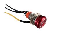 China Custom RV 1.5MM2 Emergency Stop Switch Button Cable Harness 90 Degree Bend for sale