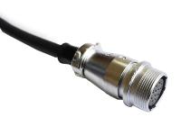China 14PIN Straight Plug Industrial Wiring Harness 12PIN Welded Straight Cable Sheath Plug 500V UL2464 for sale