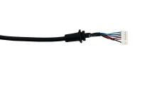 China 5C*24AWG Spring 6 Core Metal Aviation Connector Industrial Wiring Harness 7PIN Plastic Case for sale