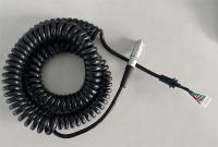 China 5C*24AWG Spring 6 Core Metal Aviation Connector Industrial Wiring Harness 7PIN Plastic Case for sale