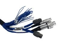 China RCONE 2*32 Pin Double Row Plastic Housing Electronic Harness 7 Core Air Plug 10PIN Assembly Connector 500mm for sale