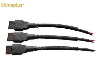 China 300V Black Braided Bushing Shielded Vehicle Harness Two Wheel Harness for sale