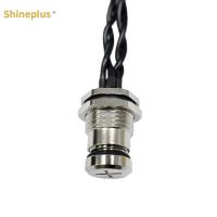 China UL1569 300V M12 High Resolution Black Automotive Lidar Wire Harness Small Size 200mm for sale