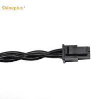China UL1569 300V M12 High Resolution Black Automotive Lidar Wire Harness Small Size 200mm for sale
