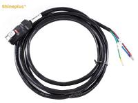 China RVV 500V 6MM² PVC Bare Copper Aviation Plug Industrial Wire Harness For Laser Robot for sale