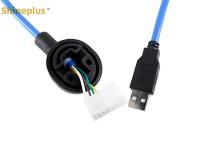 China USB Plug IP67 Wear Resistant Insulated Elevator Industrial Wiring Harness NOUL 22AWG 600MM for sale