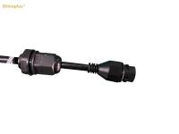 China RJ45 3000V IP67 Metal Shielded Industrial Network Cable CAT5C SFTP 4p*24AWG for sale