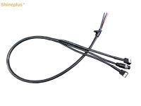 China M19 300V PVC Ultra Flexible Wheelchair Robot Harness 2-Core Aviation Plug 10 Core Connector for sale