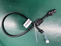 China RJ45 3000V IP67 Metal Shielded Industrial Network Cable CAT5C SFTP 4p*24AWG for sale
