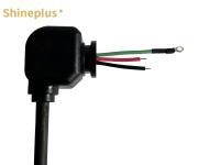 China PVC Insulated Magnetic Ring AC Power Supply Harness 3C*18AWG XLPE 120mm UL94-V0 IP68 for sale