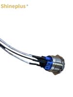 China Stainless Steel Metal Self-Locking Button DUT Power Off Button Cable Harness DC300V/0.01s Insulated 1000MΩ for sale