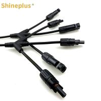 China MC4 Four Way Solar Confluence Connector 3to1 Y Branch PV Connector for sale