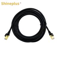 China CAT8 SSTP 40Gbps RJ45 Connector Shielded Circular Network Cable Pure Copper Jumper for sale