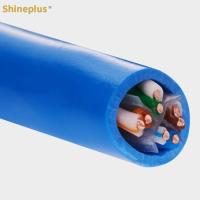 China CAT6 UTP Single Strand Copper 0.56mm Monitoring Wire 23AWG Twisted Pair Network Wire for sale