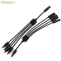 China MC4 Five Way Connector 4 To 1 Solar Confluence Connector Four Sink A Y Branch Photovoltaic Connector for sale