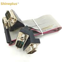 China 42Pin to DB9 male one tow four serial wire data baffle wire to DB9 equipment industrial harness for sale