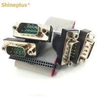 China 42Pin to DB9 male one tow four serial wire data baffle wire to DB9 equipment industrial harness for sale