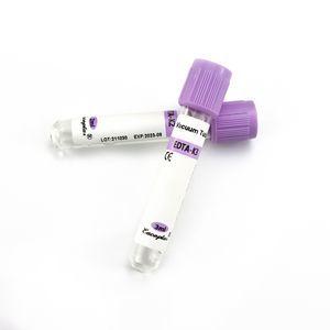 China EDTA K2 K3 Vacuum Blood Collection Tubes 2ml-10ml with CE Certification for Clinical Hematology Testing for sale