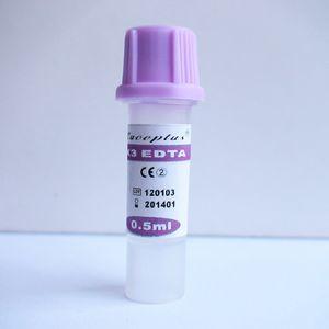 China Siny EDTA K3 Capillary Blood Collection Micro Tube 10×44mm 0.5/1mL Disposable Medical Consumables for sale