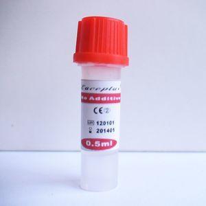 China Siny Laboratory Disposable Heparinized Blood Collection Micro Capillary Tube 10×44mm 0.5/1mL with ISO Certification for sale