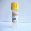 China Siny Disposable Medical Micro Blood Collection Tubes 10×44mm Plastic with 0.5/1mL Draw Volume for sale