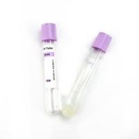 China Siny Biotin Blood Collection Tubes 8-15ml Capacity in Glass or PET with Purple Cap for Clinical Use for sale