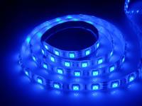 China Blue 5050 12V LED strip flexible light 60 leds/m,5m/lot Roll 300SMD IP65 Waterproof for sale