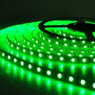 China Green 5050 24V LED strip flexible light 60 leds 5m Roll 300SMD IP65 Waterproof JALN7 for sale
