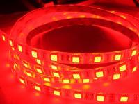China Red 5050 12V LED strip flexible light 60 leds 5m Roll 300SMD IP65 Waterproof JALN7 for sale