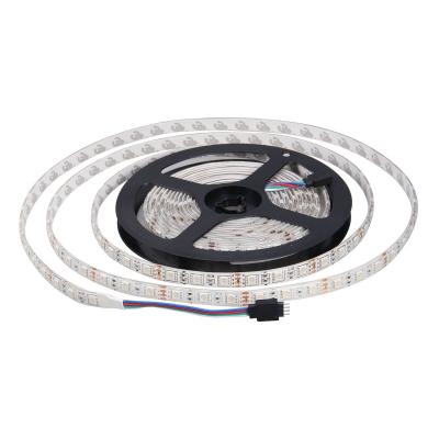 China RGB 5050 12V LED strip flexible light 60 leds 5m Roll 300SMD IP65 Waterproof JALN7 for sale