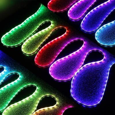 China Dream-color Led strip LED strip 5050 smd light 12V 24V IP65 RBG 60LEDs per meter 300LEDs 5m 3 resistences for sale