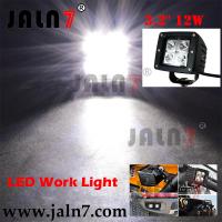 China Led Work Light JALN7 12W 3.2Inchs Car Driving Lights Fog Light Off Road Lamp Car Boat Truck SUV JEEP ATV Led Light for sale