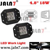 China Led Work Light JALN7 18W 4.8Inchs Car Driving Lights Fog Light Off Road Lamp Car Boat Truck SUV JEEP ATV Led Light for sale