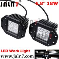 China Led Work Light JALN7 18W 4.8Inchs Car Driving Lights Fog Light Off Road Lamp Car Boat Truck SUV JEEP ATV Led Light for sale