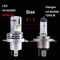 China Car LED Headlight H11 H7 55W H4 60/55W Original Bulb Fog Lamp 18000LM H1 9005 9006 HB3 HB4 12V Truck Lights 24V for sale