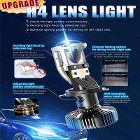 China JALN7 Car LED Lens Headlight Bulb H4 60/55W 10000LM 12V Truck 24V Head Lamp 6000K for sale