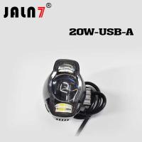 China Motorcycle Headlight Led JALN7 20W USB Charge Driving Lights Fog Light Off Road Lamp Car Boat Truck SUV ATV Led Light for sale