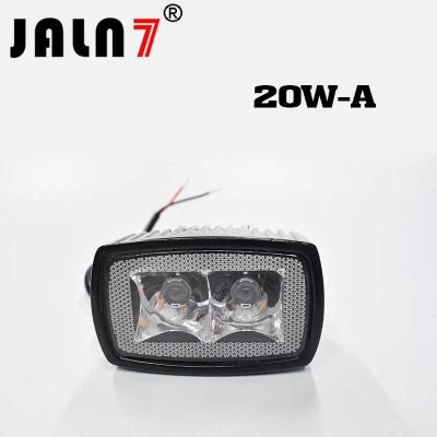 China Led Work Light JALN7 20W Car Driving Lights Fog Light Off Road Lamp Car Boat Truck SUV JEEP ATV Led Light for sale