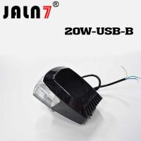 China Motorcycle Headlight Led JALN7 20W USB Charge Driving Lights Fog Light Off Road Lamp Car Boat Truck JEEP ATV Led Light for sale