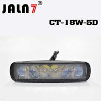 China Led Work Light JALN7 18W 5D Lens Car Driving Lights Fog Light Off Road Lamp Car Boat Truck SUV JEEP ATV Led Light for sale