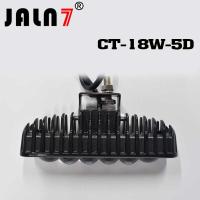 China Led Work Light JALN7 18W 5D Lens Car Driving Lights Fog Light Off Road Lamp Car Boat Truck SUV JEEP ATV Led Light for sale