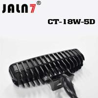 China Led Work Light JALN7 18W 5D Lens Car Driving Lights Fog Light Off Road Lamp Car Boat Truck SUV JEEP ATV Led Light for sale