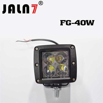 China Led Work Light JALN7 40W Lens Car Driving Lights Fog Light Off Road Lamp Car Boat Truck SUV JEEP ATV Led Light for sale