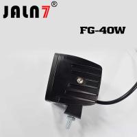 China Led Work Light JALN7 40W Lens Car Driving Lights Fog Light Off Road Lamp Car Boat Truck SUV JEEP ATV Led Light for sale