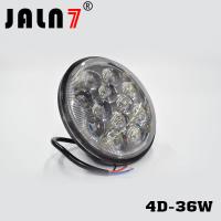 China Led Work Light JALN7 36W 4D Lens Car Driving Lights Fog Light Off Road Lamp Car Boat Truck SUV JEEP ATV Led Light for sale