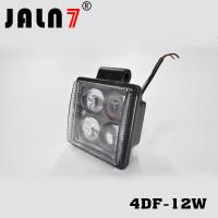 China Led Work Light JALN7 12W 4D Lens Car Driving Lights Fog Light Off Road Lamp Car Boat Truck SUV JEEP ATV Led Light for sale