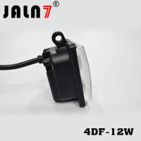 China Led Work Light JALN7 12W 4D Lens Car Driving Lights Fog Light Off Road Lamp Car Boat Truck SUV JEEP ATV Led Light for sale