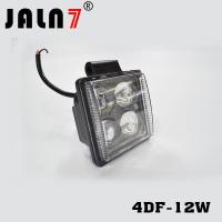 China Led Work Light JALN7 12W 4D Lens Car Driving Lights Fog Light Off Road Lamp Car Boat Truck SUV JEEP ATV Led Light for sale
