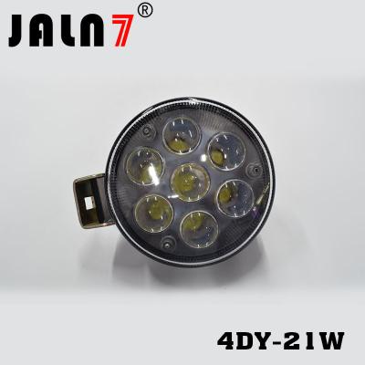 China Led Work Light JALN7 21W Lens Car Driving Lights Fog Light Off Road Lamp Car Boat Truck SUV JEEP ATV Led Light for sale